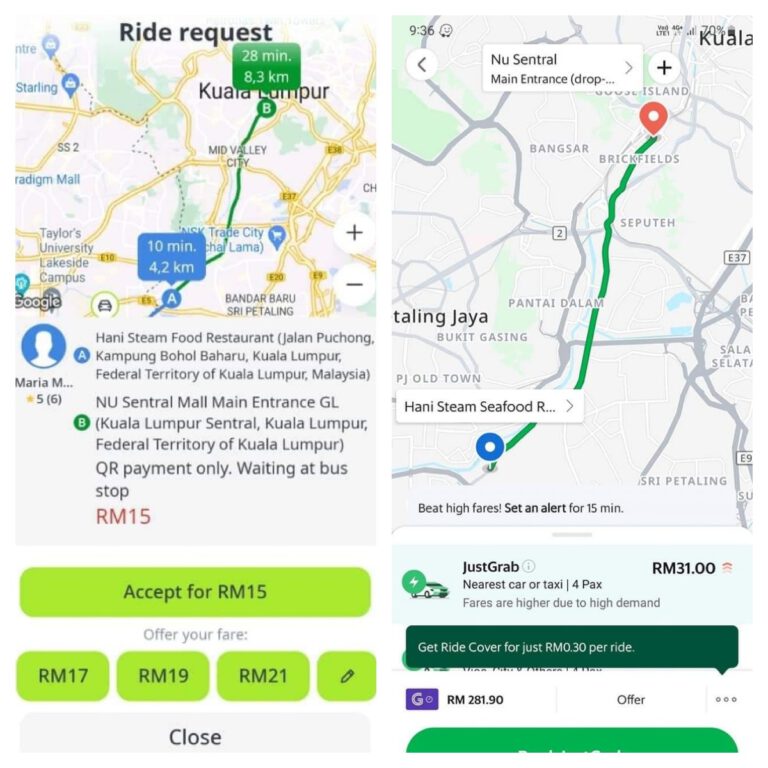 How InDrive works in between Passenger and Driver